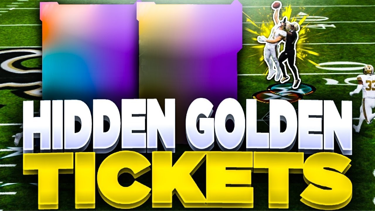 NEW HIDDEN GOLDEN TICKETS! | YOU NEED THESE INSANE PLAYERS! | MADDEN 21 ...