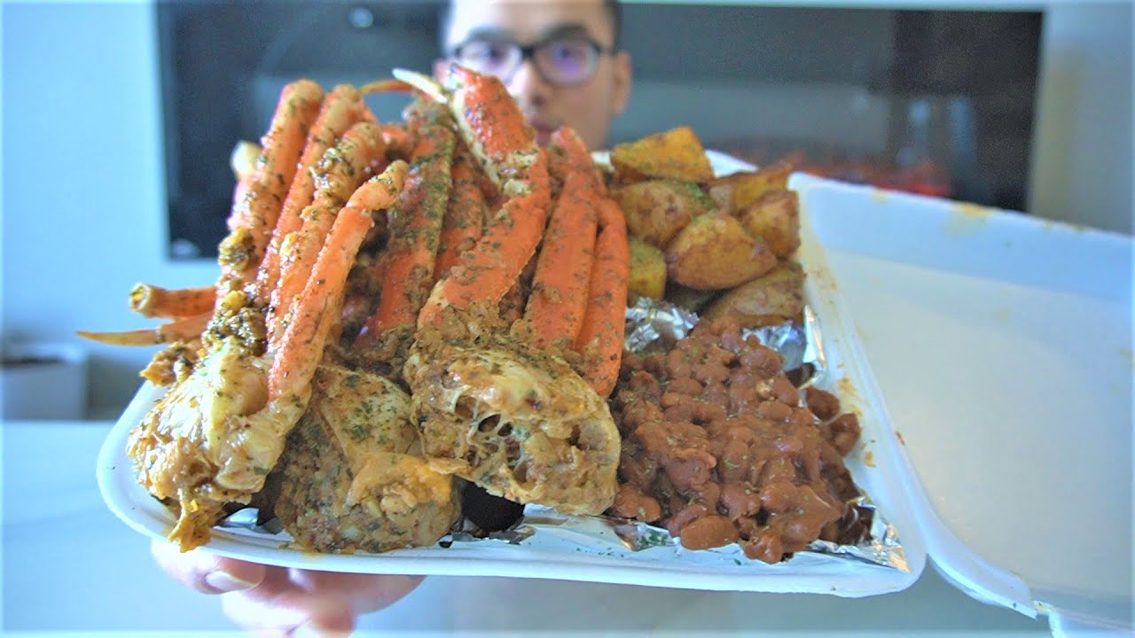 Cajun Snow Crab Platter Recipe Youtube