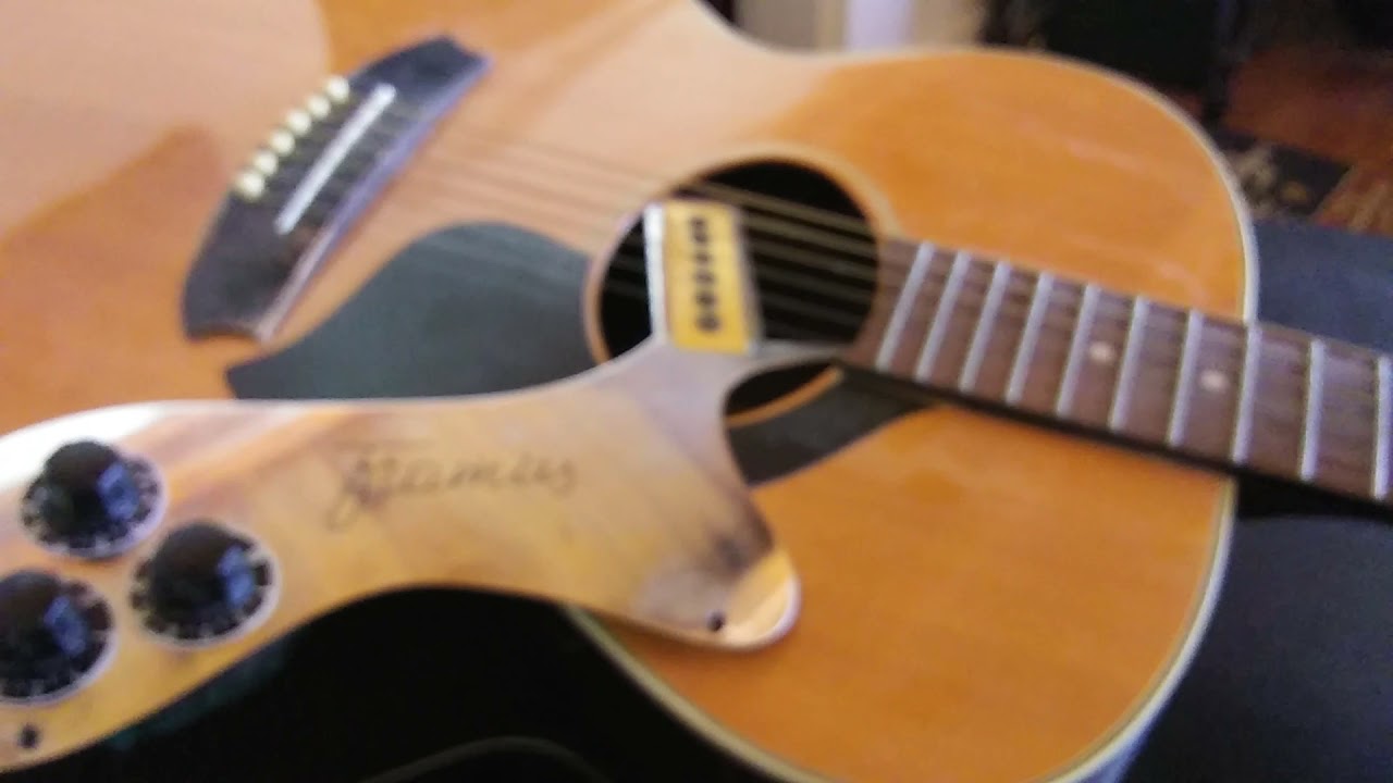 Vintage Framus pickguard pickup test - YouTube