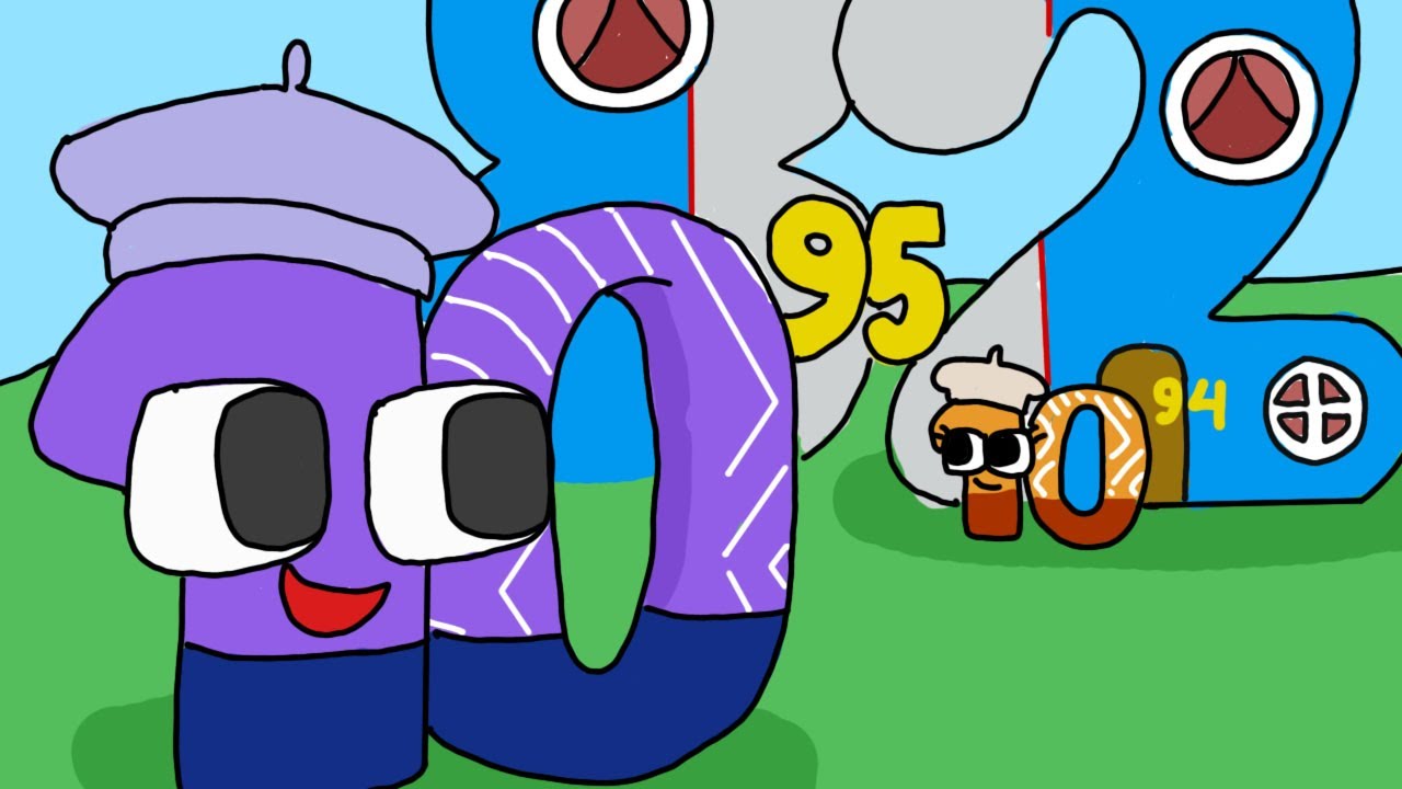 Ten Trigintilion grounding! - Wonderland number fanmade coloring story ...