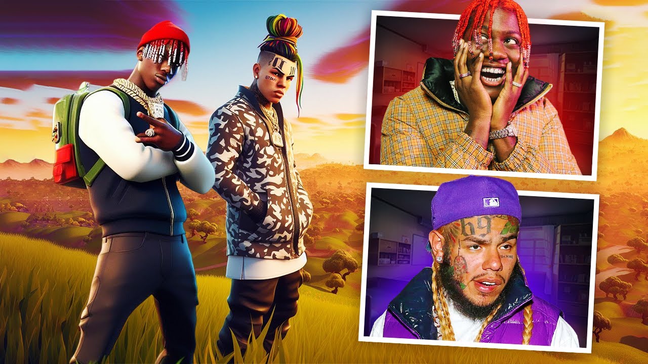 Rappers Playing Fortnite?! Lil Yachty, Trippie Redd, 6ix9ine and more ...
