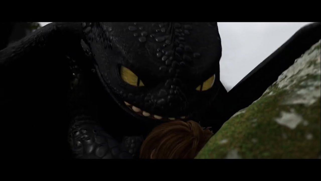 Hiccup captured an Elder Night Fury... | Blender 3D Animation - YouTube