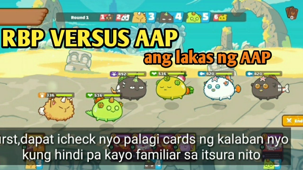 RBP versus AAP | Learn how to play Axie Infinity - YouTube