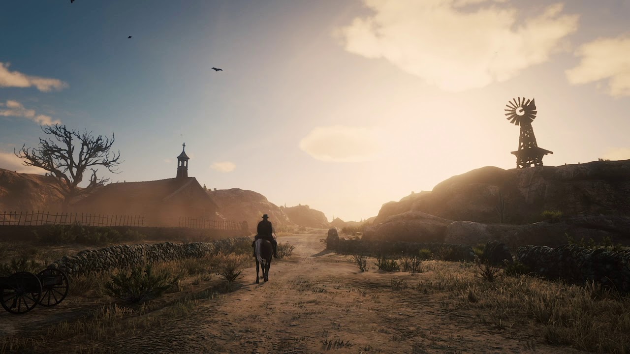 Red Dead Redemption 2 - Tumbleweed Ambiance (animals, bugs, creaking ...