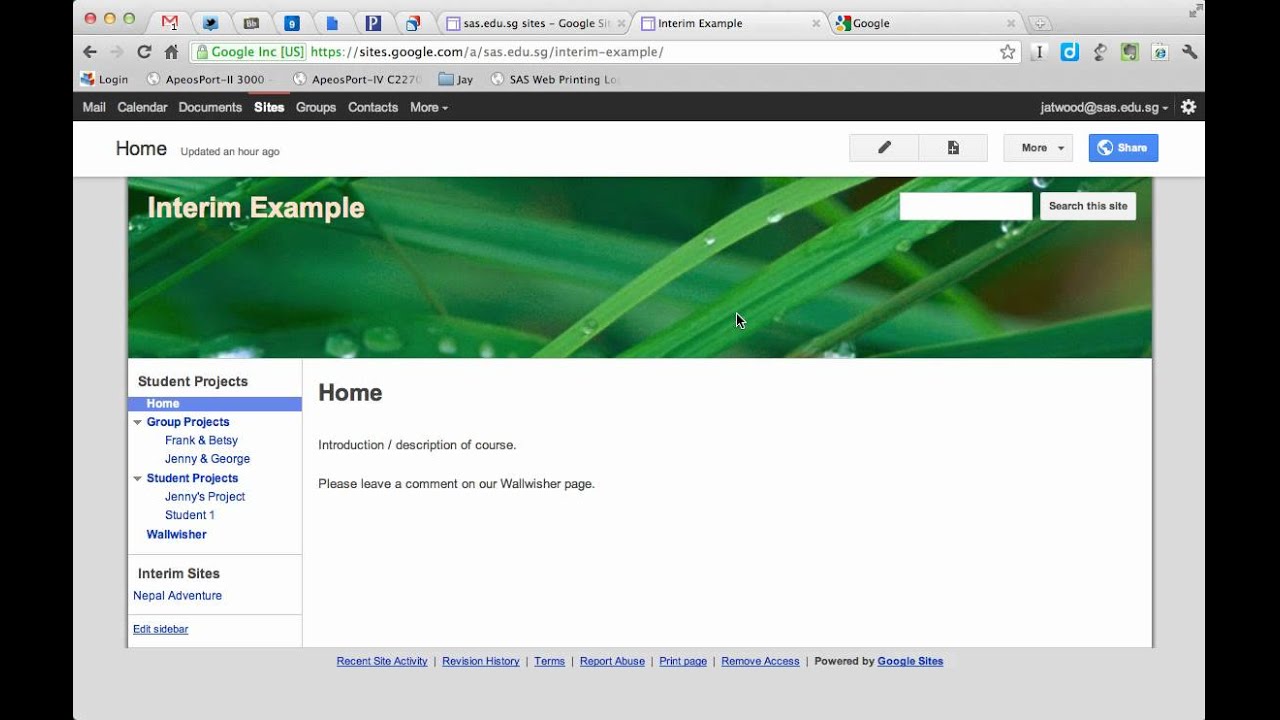gSite Header - YouTube