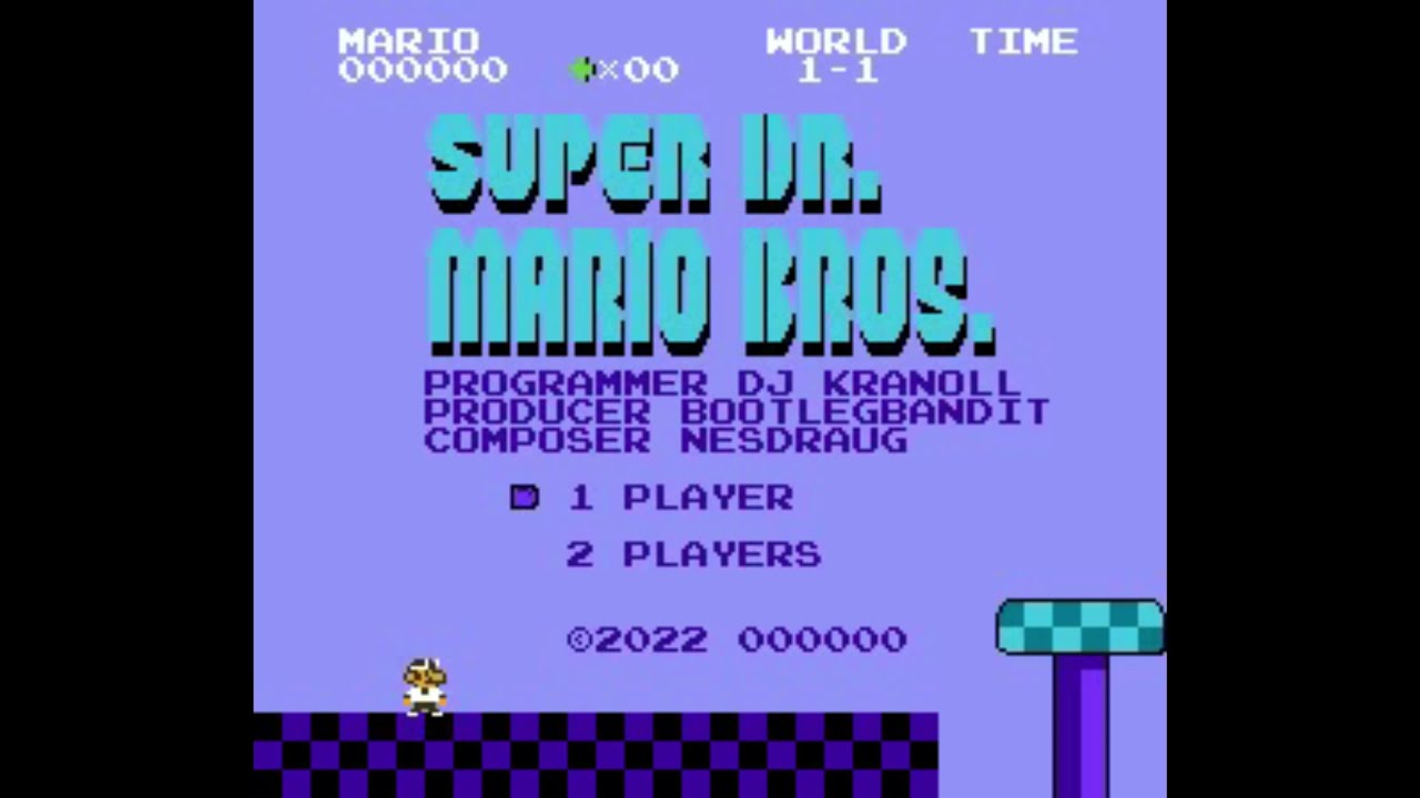 SMB Hack Longplay - Super Dr. Mario Bros. - YouTube