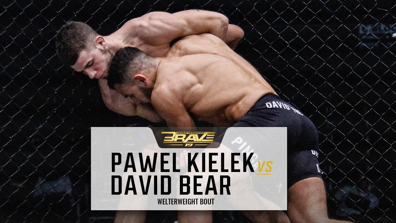 Pawel Kielek Vs David Bear | FREE MMA Fight | BRAVE CF 19 - YouTube