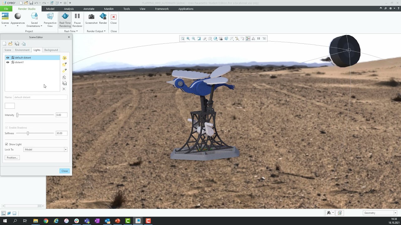 How to render an Onshape model in Creo (for Education only!) - YouTube