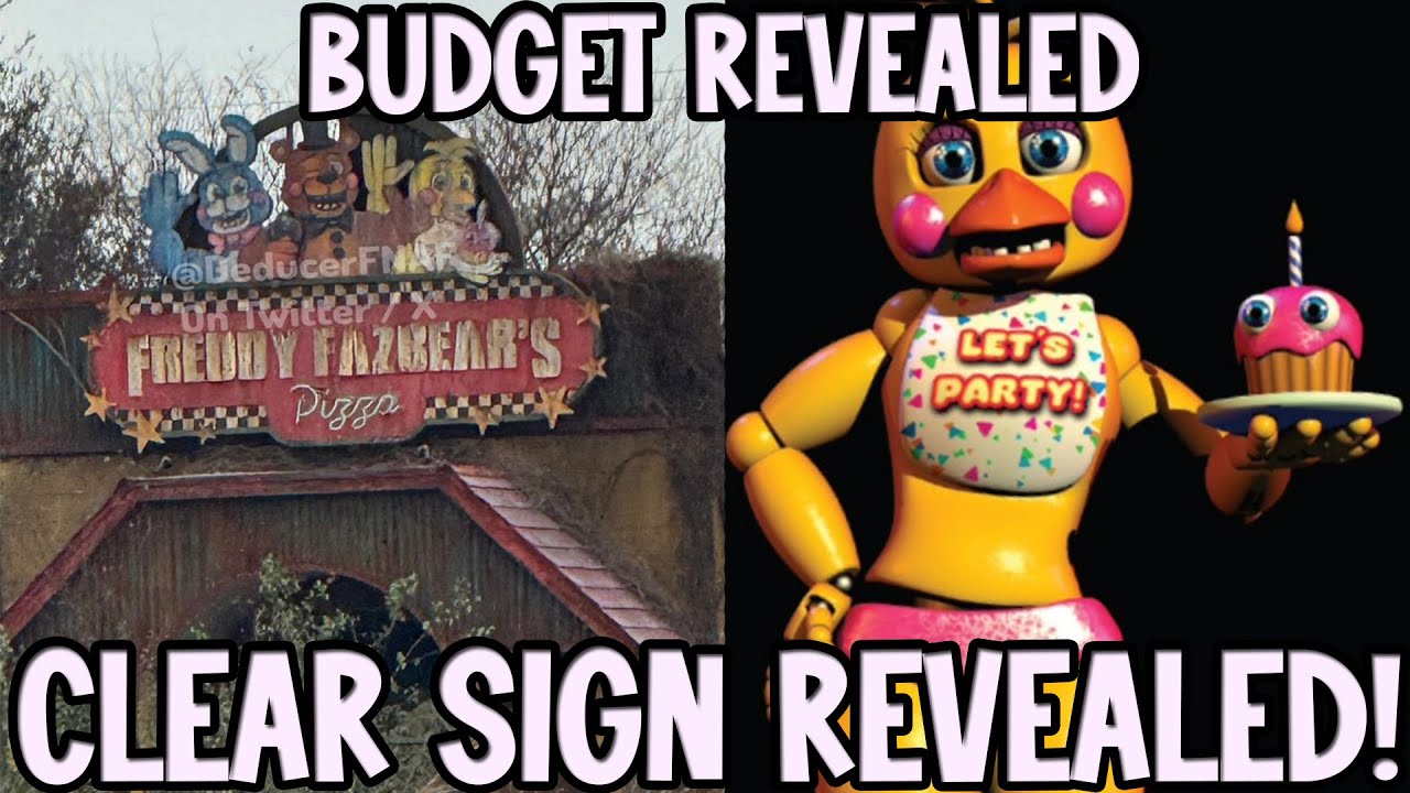 NEW* MOVIE BUDGET REVEALED AND CLEAR SIGN REVEALED!? FNAF MOVIE 2 NEWS ...