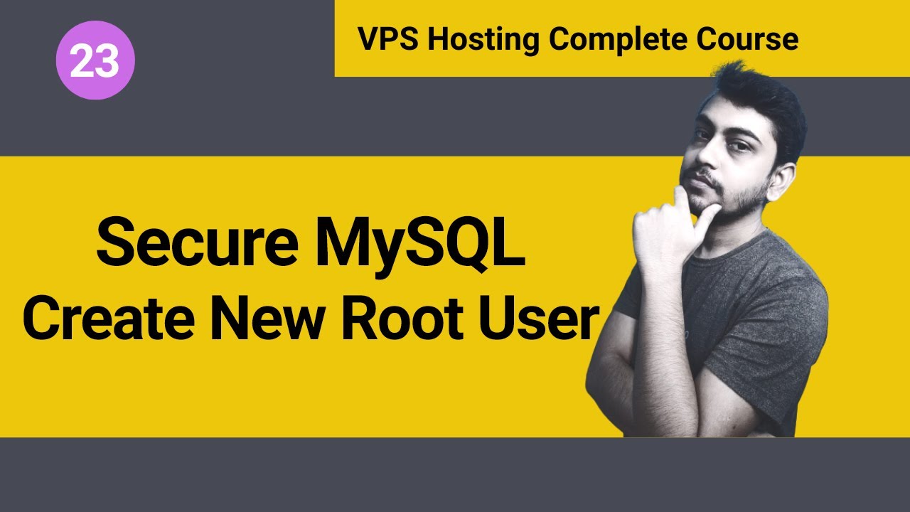 How To Secure Mysql And Create Mysql Root User Hindi Youtube 0837