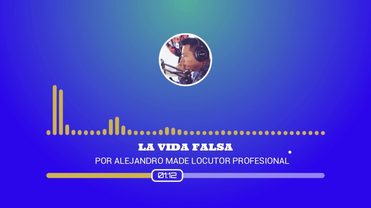 LA VIDA FALSA QUE MOSTRAMOS EN REDES - Alejandro Made Locutor - YouTube