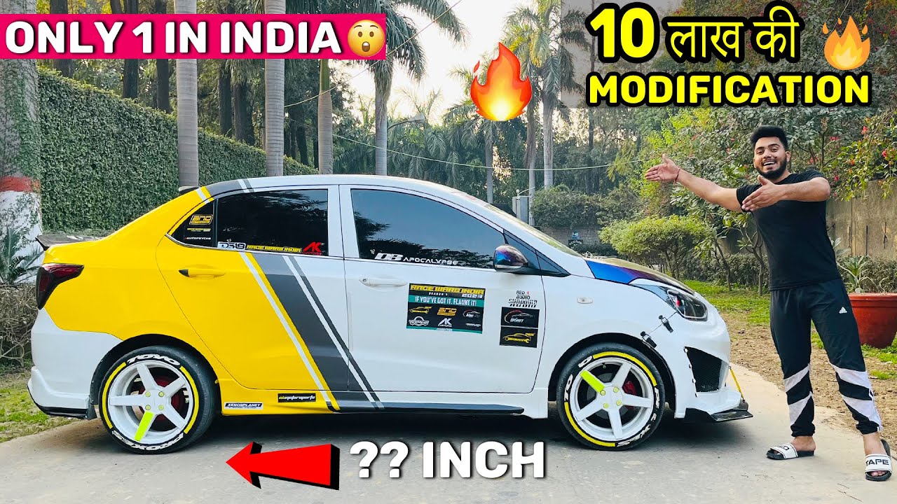 🔥😱ये देख लो India की No.1 Taxi Full Modified Xcent 10 लाख की ...