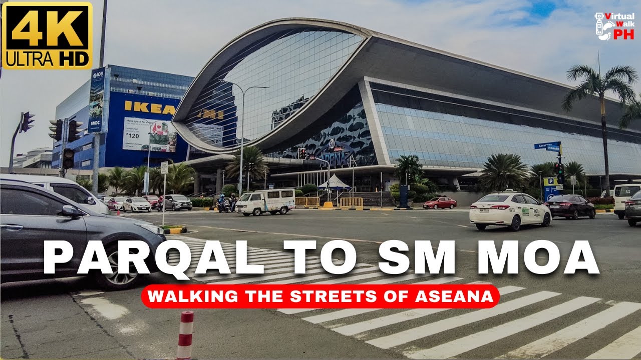 [4K] RARE Walk in Aseana Streets | Parqal to SM MOA | Soon to be BGC ...