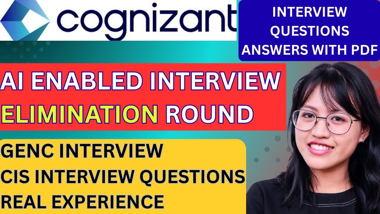 Cognizant AI Enabled Bot Interview | Elimination Round ? | Interview ...