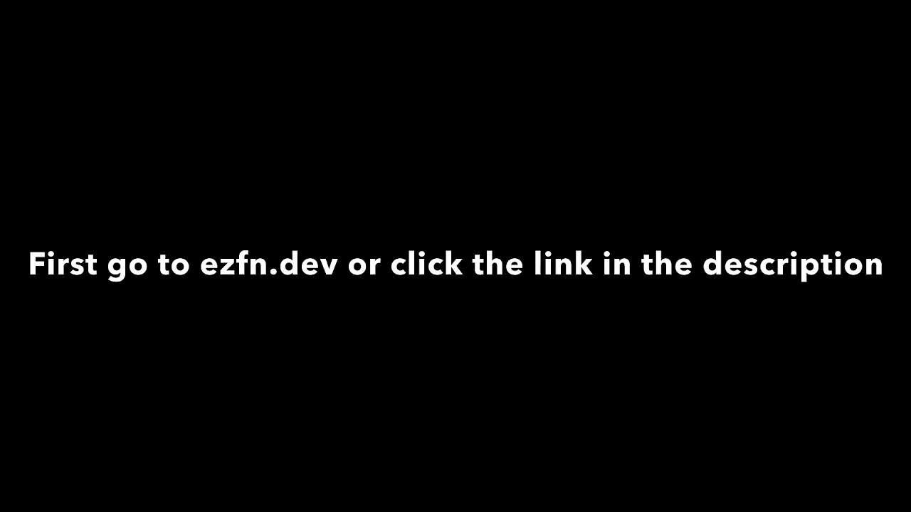How to get ezfn.dev private server (fortnite) - YouTube