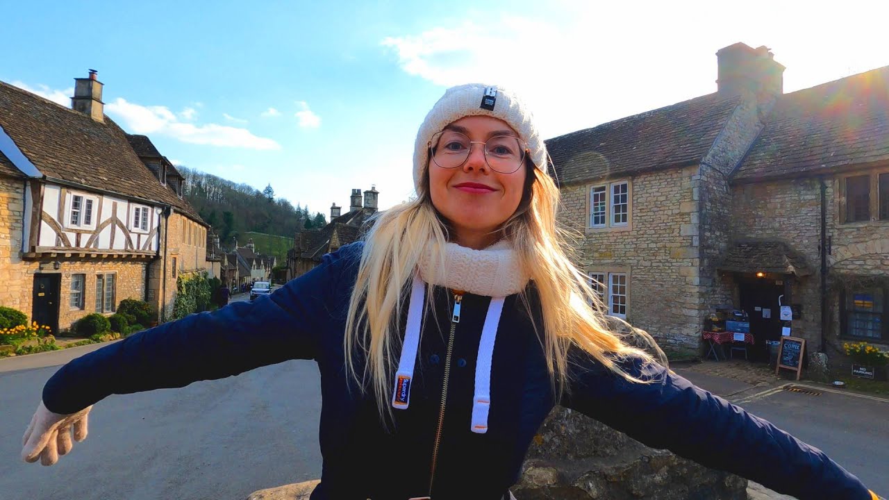 Walking in Castle Combe - 4K HD quality - YouTube