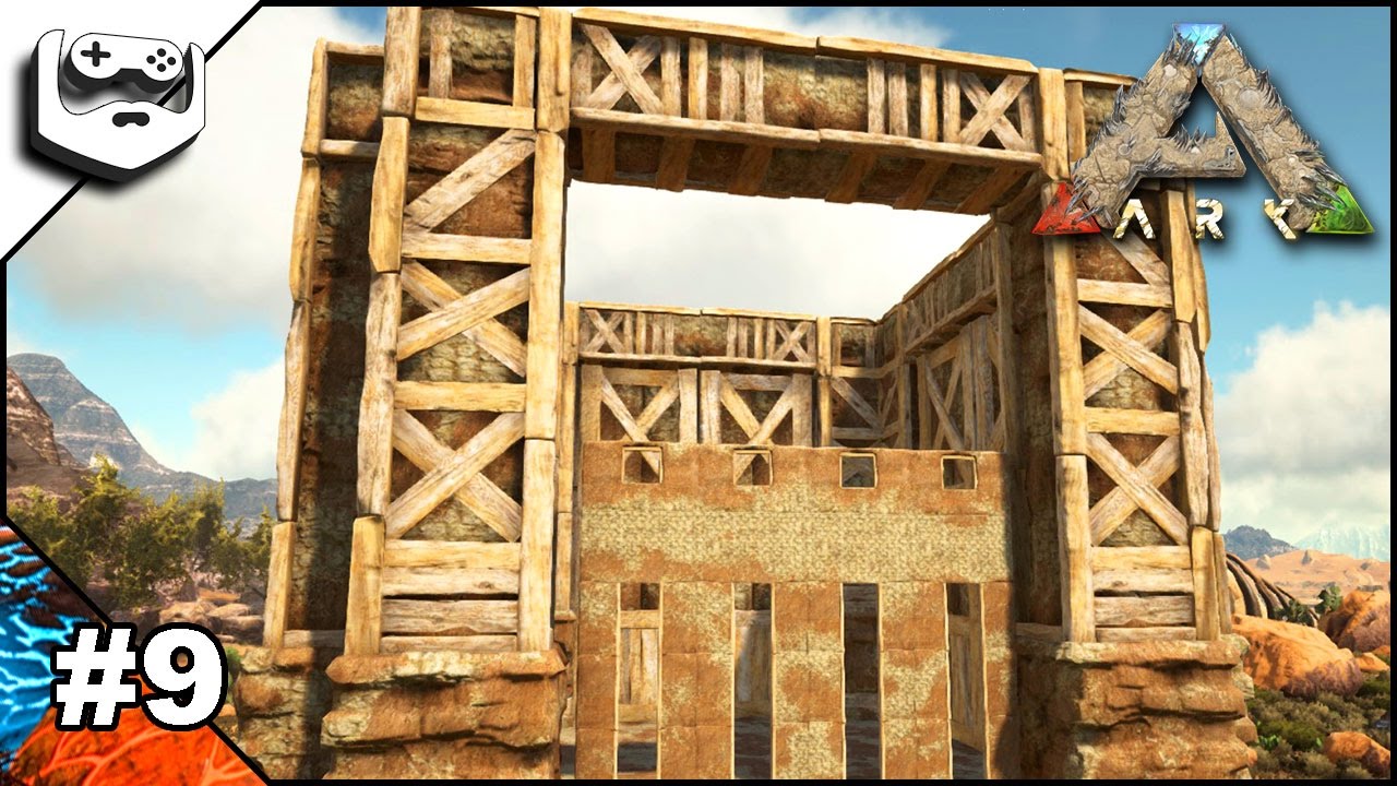 ARK Survival Evolved in romana | Scorched Earth episodul 9 | taming pen ...