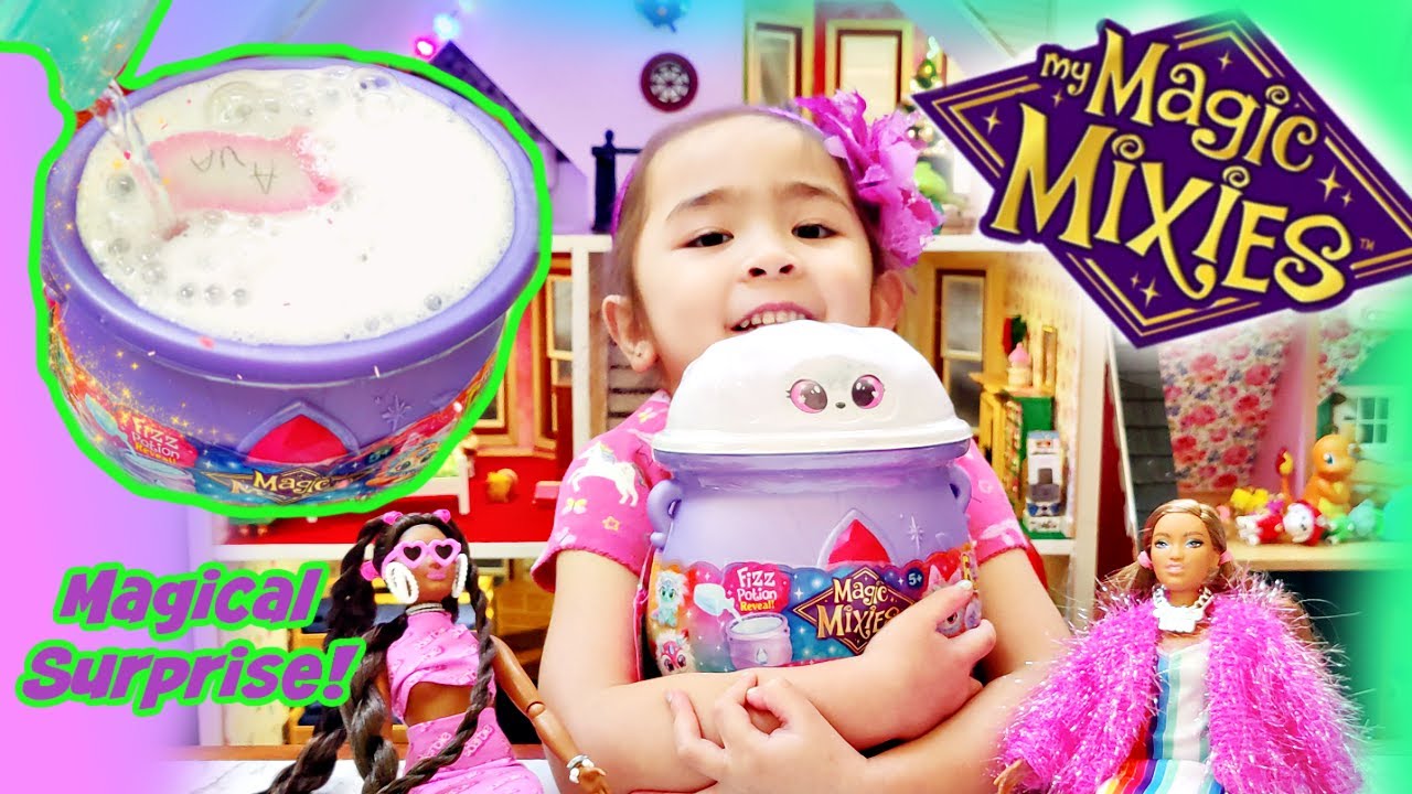 Opening Magic Mixies Cauldron Color Surprise! Kids Magic Mystery Toy ...