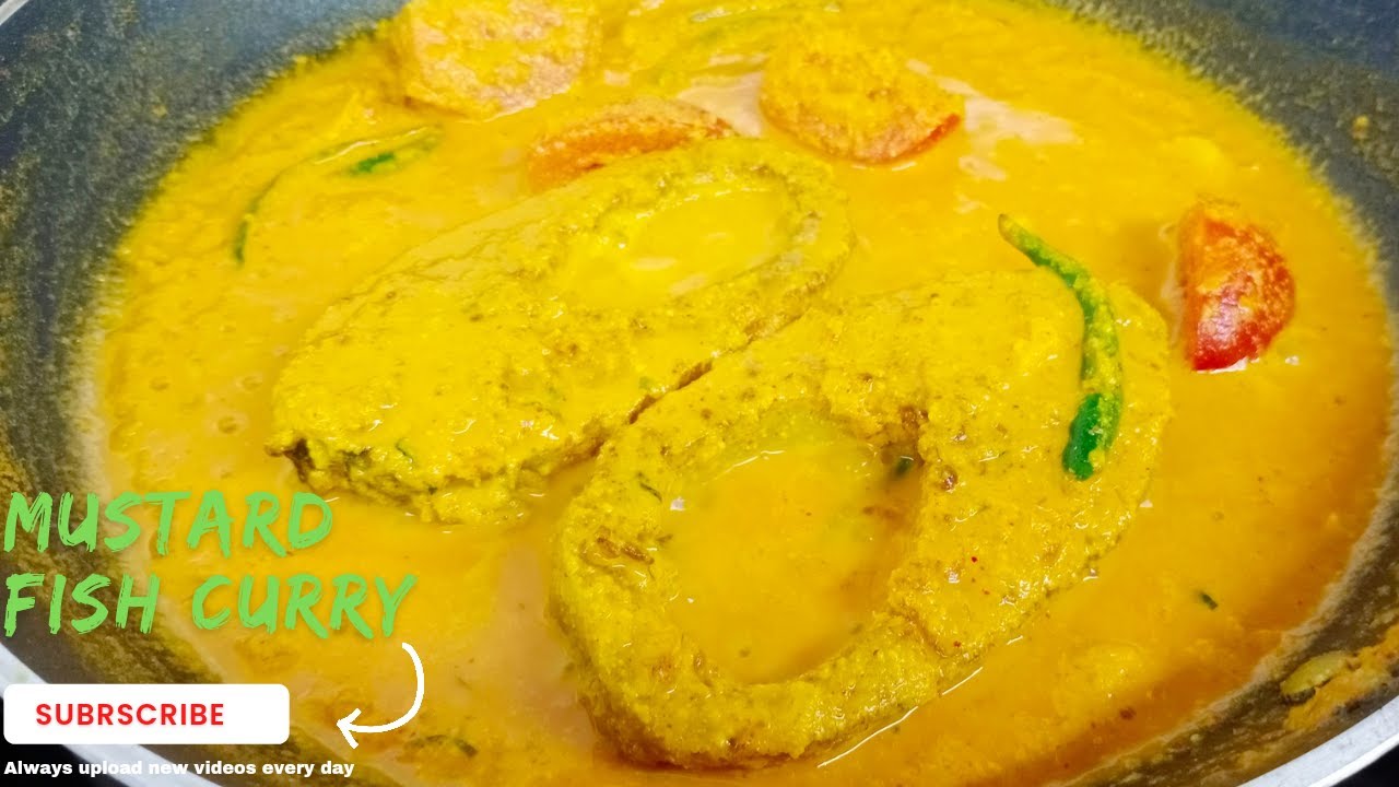 Sarso Fish Curry Recipe !! सरसों मछली करी !! Mustard Fish Curry - YouTube
