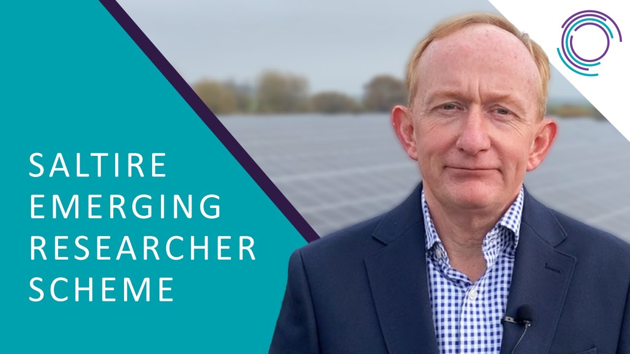Saltire Emerging Researcher Scheme - YouTube