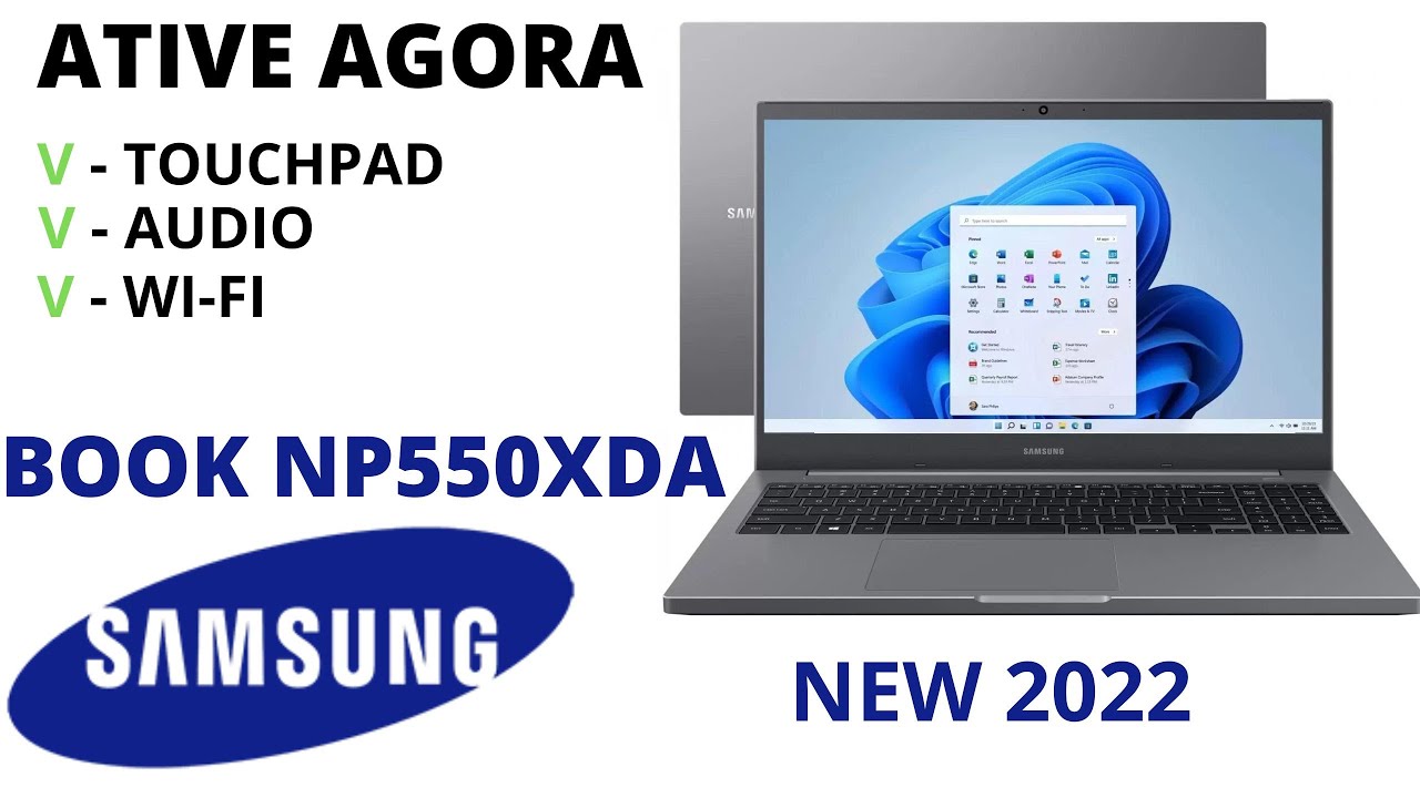 🏆ATIVAR TOUCHPAD NOTEBOOK SAMSUNG BOOK - YouTube