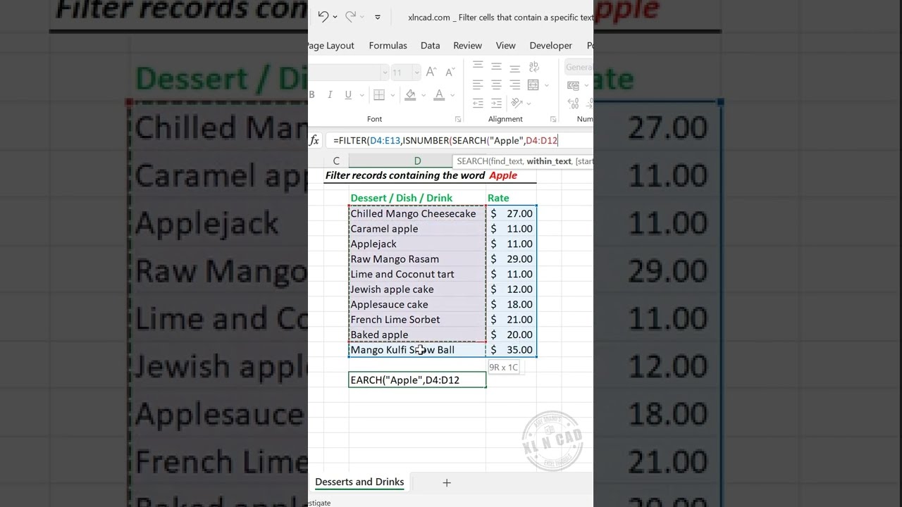 Excel Formula To Filter Records That Contain A Specific Text shorts Excel Formula To Filter Records That Contain A Specific Text shorts