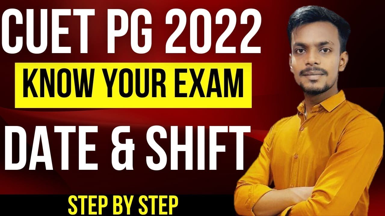 CUET PG EXAM DATE || CUET PG 2022 || CUET PG ADMIT CARD 2022 || BY SAHU ...
