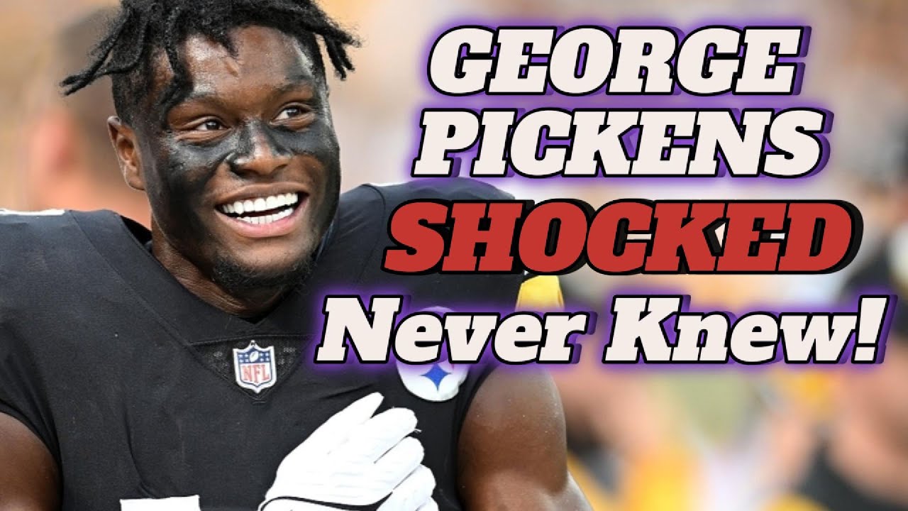 "Steelers' George Pickens Shocked by NFL Eye Black Policy: 'Never Knew ...