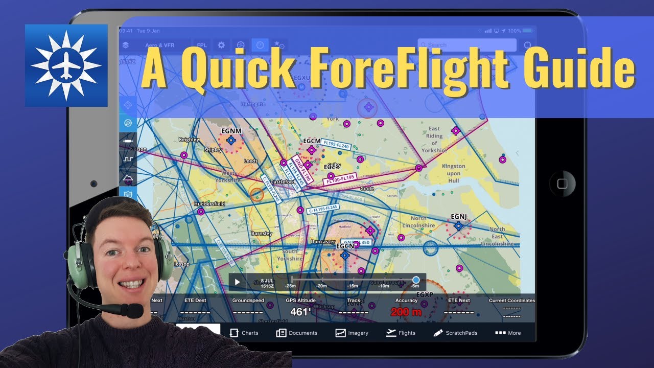 ForeFlight a Quick How To Demo Guide - YouTube