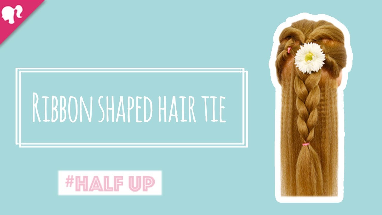 Inward braided hair style - YouTube
