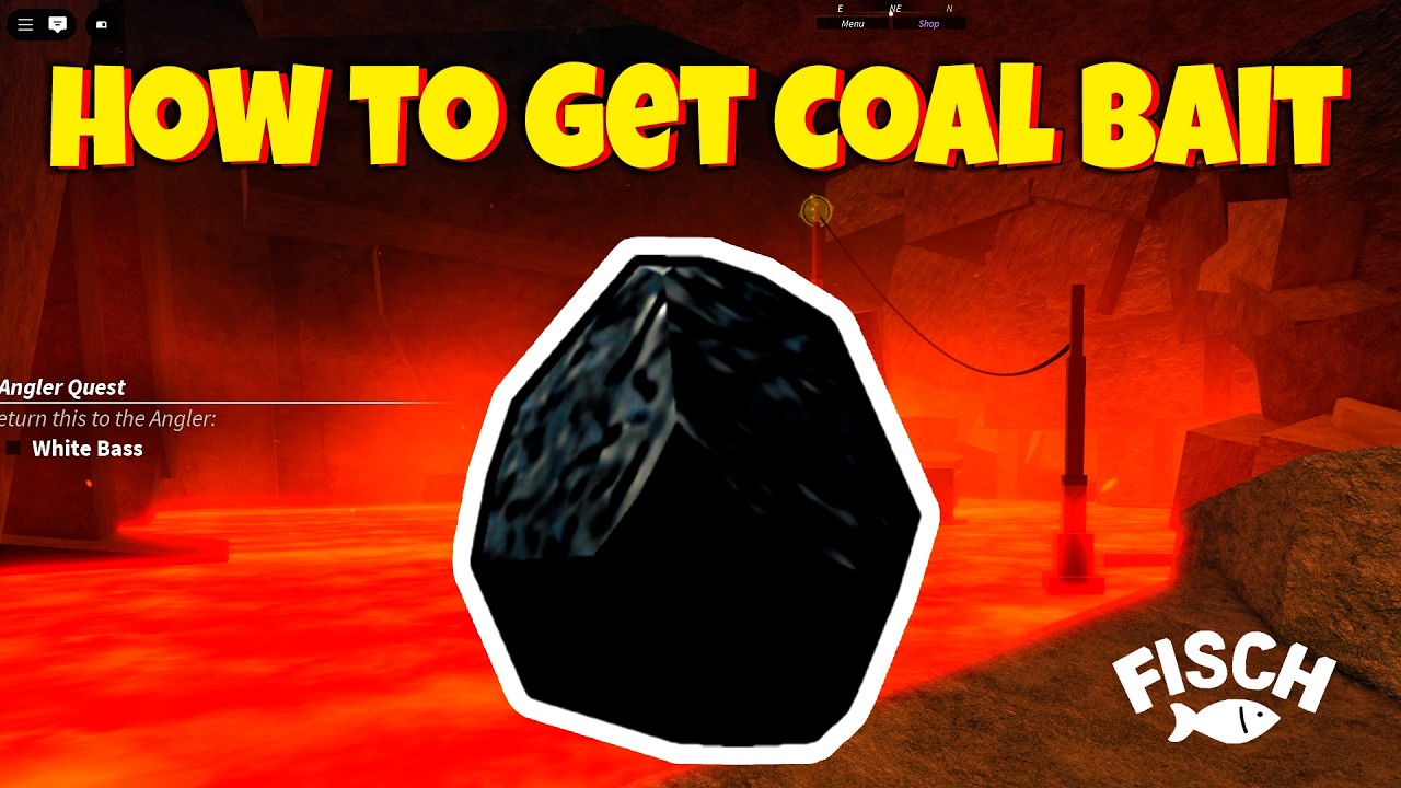 How to Get Coal Bait in Fisch FAST & Complete Ashfall Bestiary EASY ...