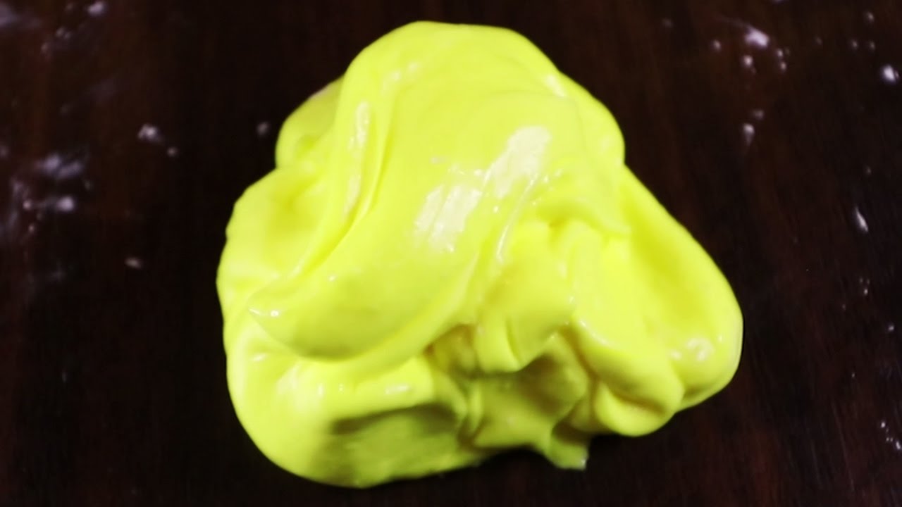 How To Make Slime Butter Slime DIY Cheese Thinking Putty - YouTube