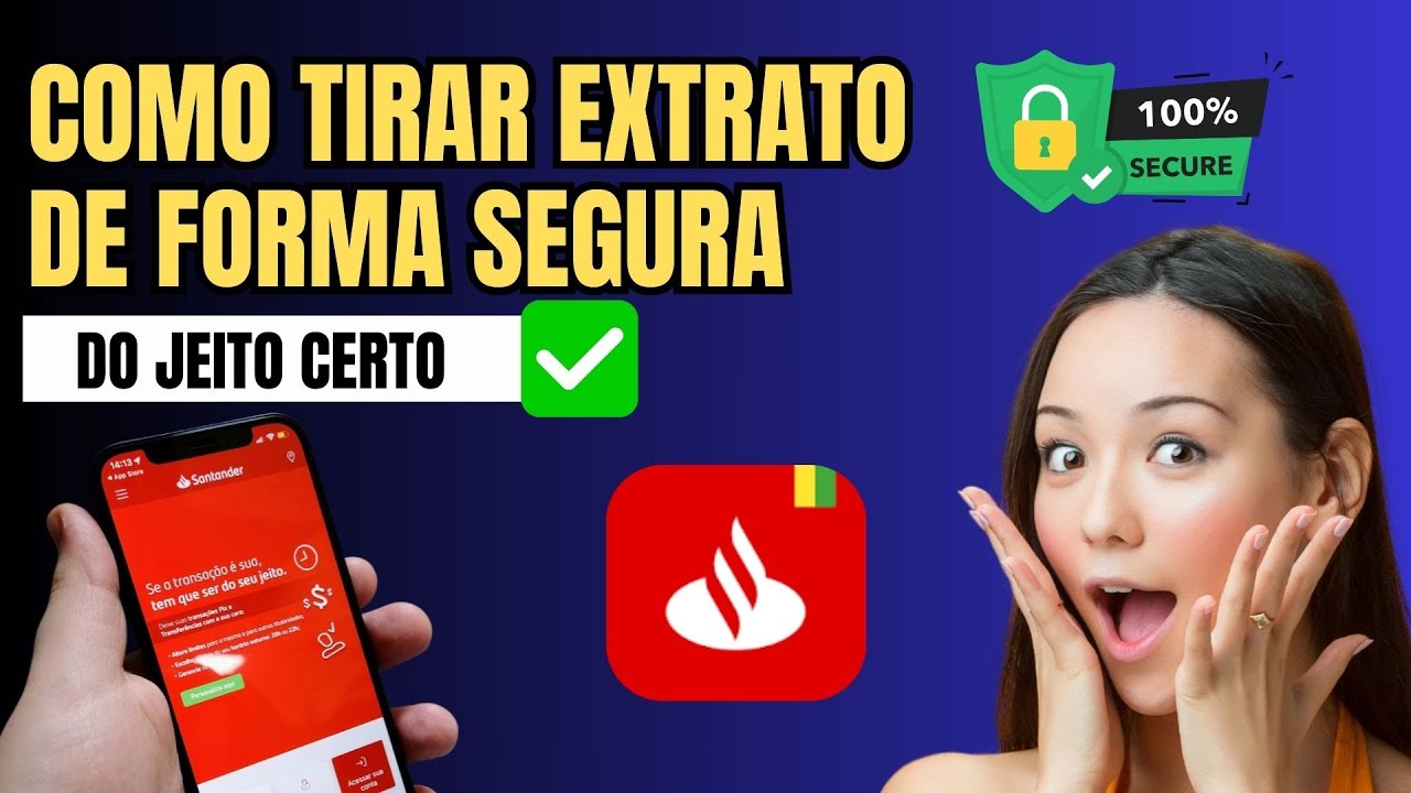 Como Tirar Extrato Santander PDF pelo Celular- Rápido e Fácil - YouTube