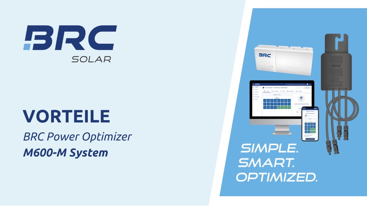 Vorteile des Leistungsoptimierers - BRC Power Optimizer M600-M System ...