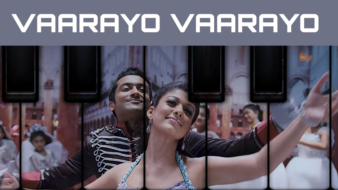Vaarayo vaarayo song | Piano Tutorial - YouTube