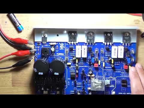 200W Bridge-Tied Load (Balanced Transformer-Less) Amplifier Build - Pt ...