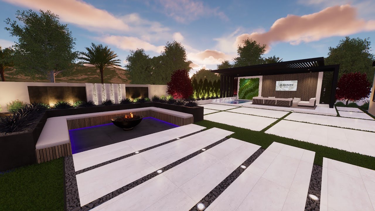Talanki Project - Backyard Design Showcase: Stunning Fire Pit & Lounge ...