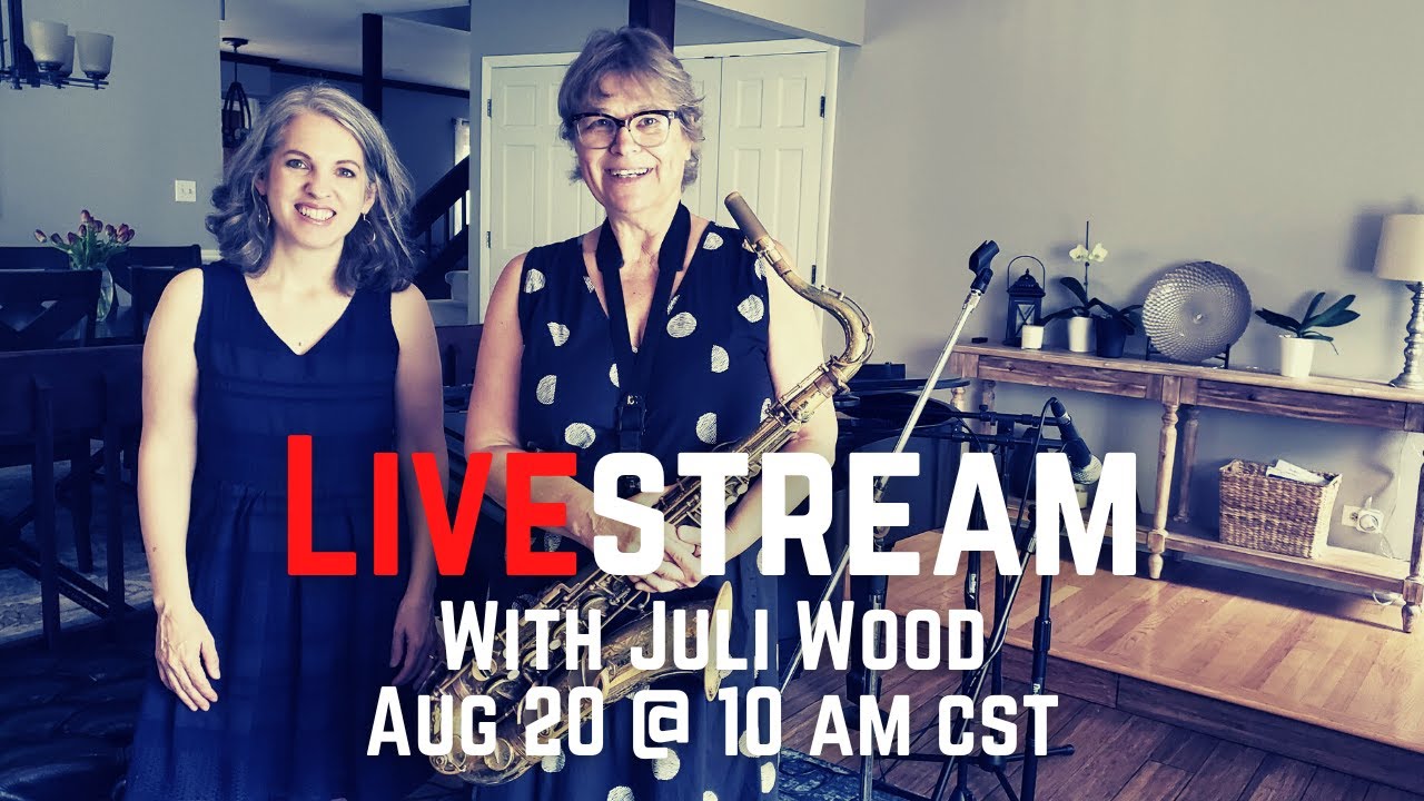 🔴 Pamela York Jazz Duo Live Stream with Juli Wood 8/20/22 - YouTube