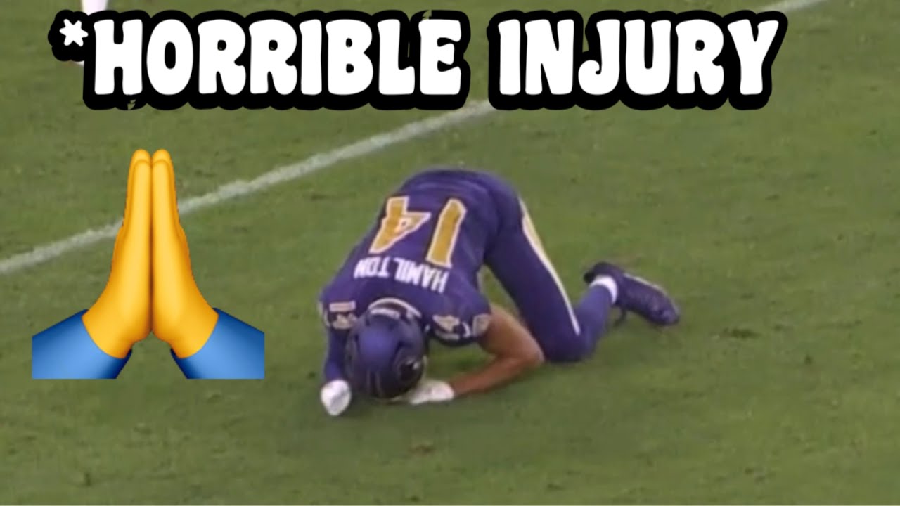 Kyle Hamilton NASTY Ankle Injury 😳🙏 Bengals Vs Ravens - YouTube