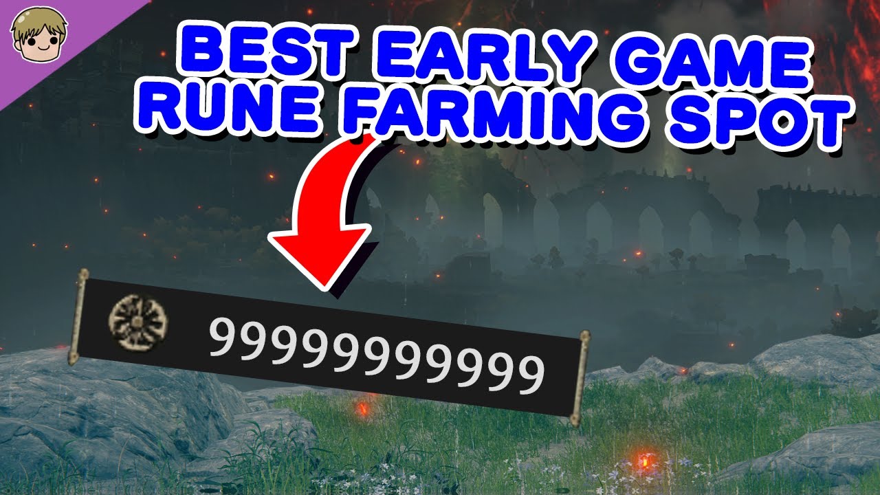 Best Early Game Rune Farm Spot in Elden Ring - YouTube