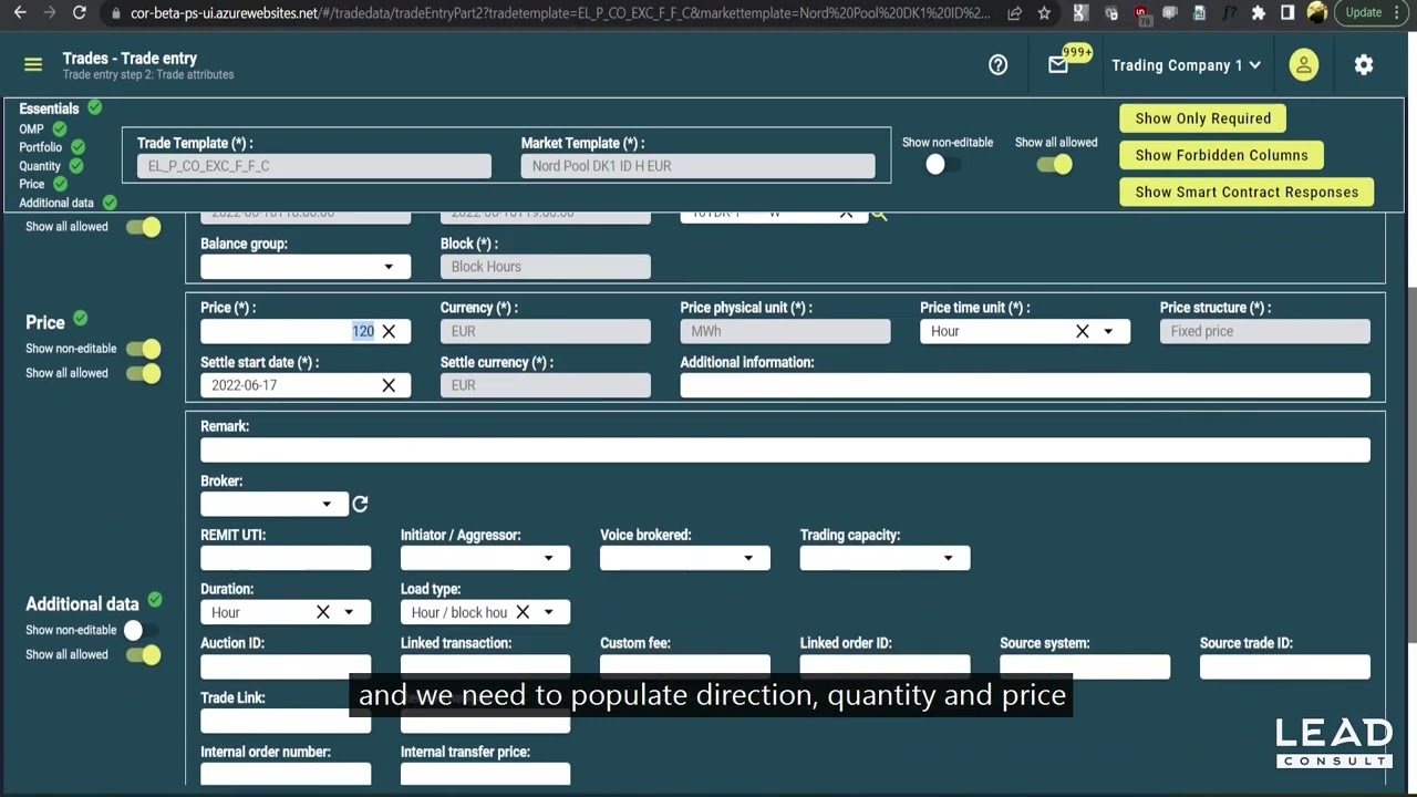 equias eBO to Previse Coral ETRM Import - YouTube