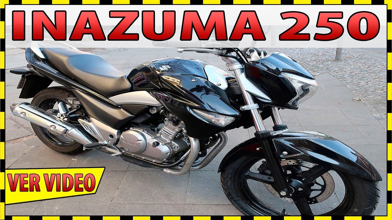 Suzuki Inazuma 250 Características, Ficha Técnica y Precio. - YouTube