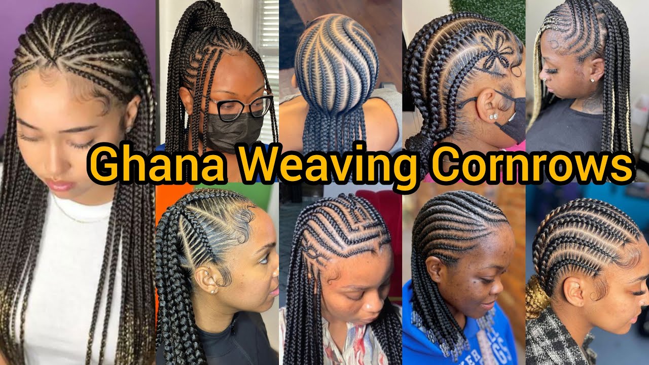 All back Hairstyles to try out in 2025 | Latest Straight back Cornrow ...