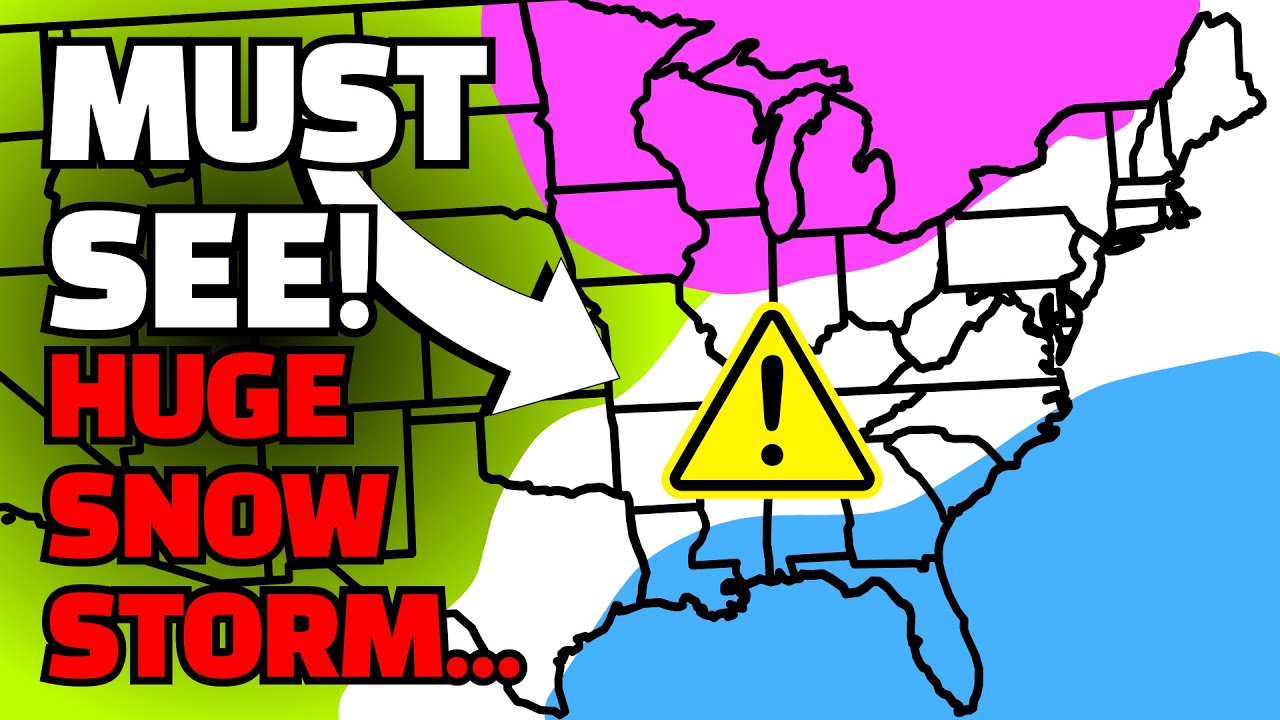 HEAVY SNOWFALL ALERT! The Long Awaited HUGE SNOWSTORM is coming! - YouTube