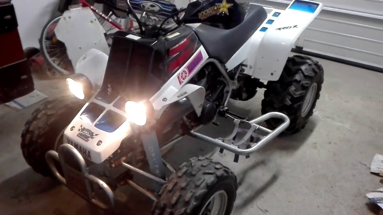 Yamaha banshee 350 best sound custom pipes with stock silencer high rev ...