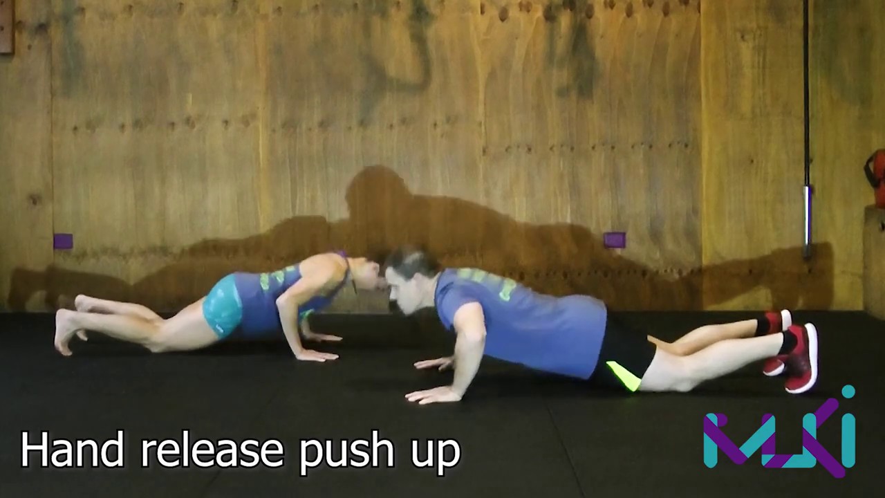 Hand release push up - YouTube