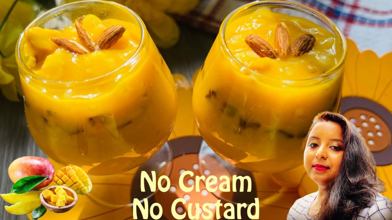 Easy Mango Dessert Recipe | Creamy Sabudana Mango Dessert | Mango Milk ...