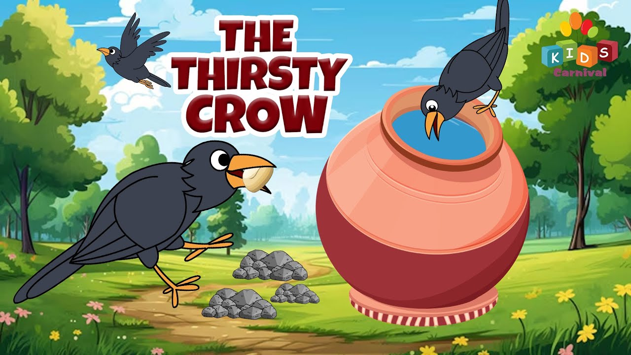 Thirsty Crow I Kids Songs And Nursery Rhymes For Kids I Funmelon - YouTube