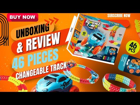 Unboxing 46 Pieces of Changeable Track Toy - Endless Fun |Toy store in ...