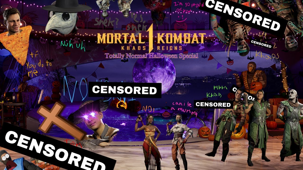 [Reactor's Version] Mortal Kombat 1 Khaos Reigns Kustom AI Intros ...